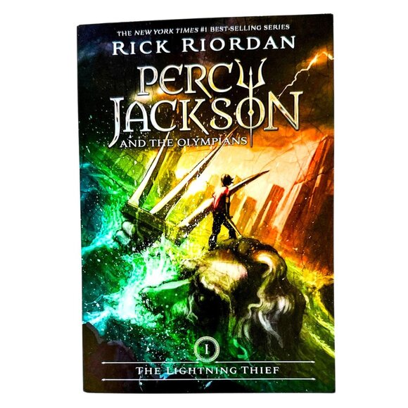 Disney | Other | Paperback The Lightning Thief Percy Jackson And The ...